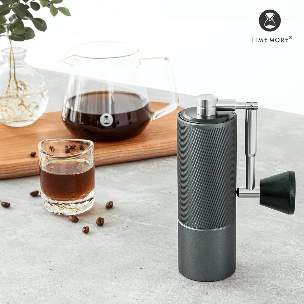 TIMEMORE C2 Fold Manual Coffee Grinder Review - Crank and Brew