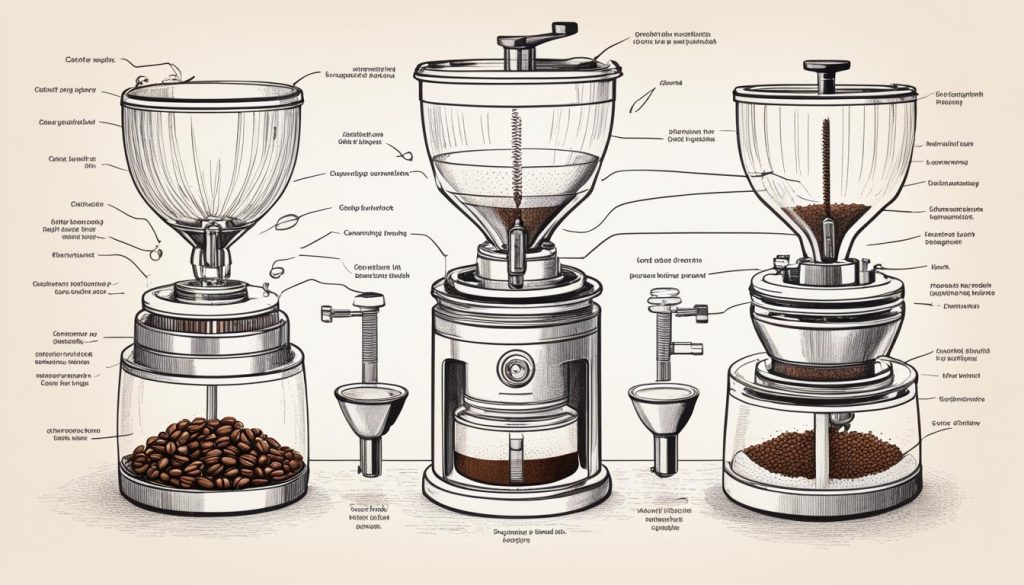 What is the recommended brewing method for coffee ground with a manual ...