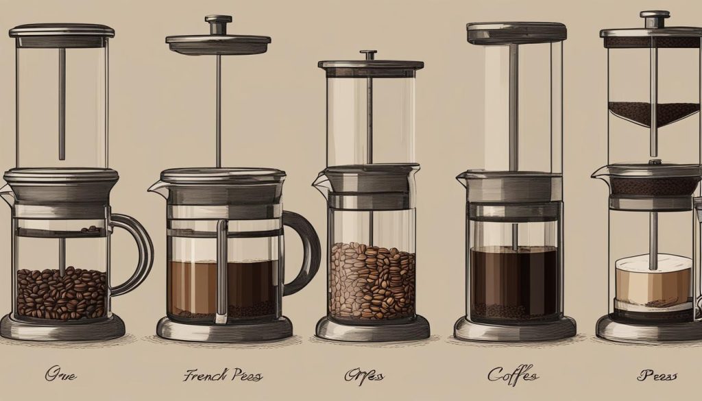 Are manual coffee grinders suitable for making coffee in a French press?